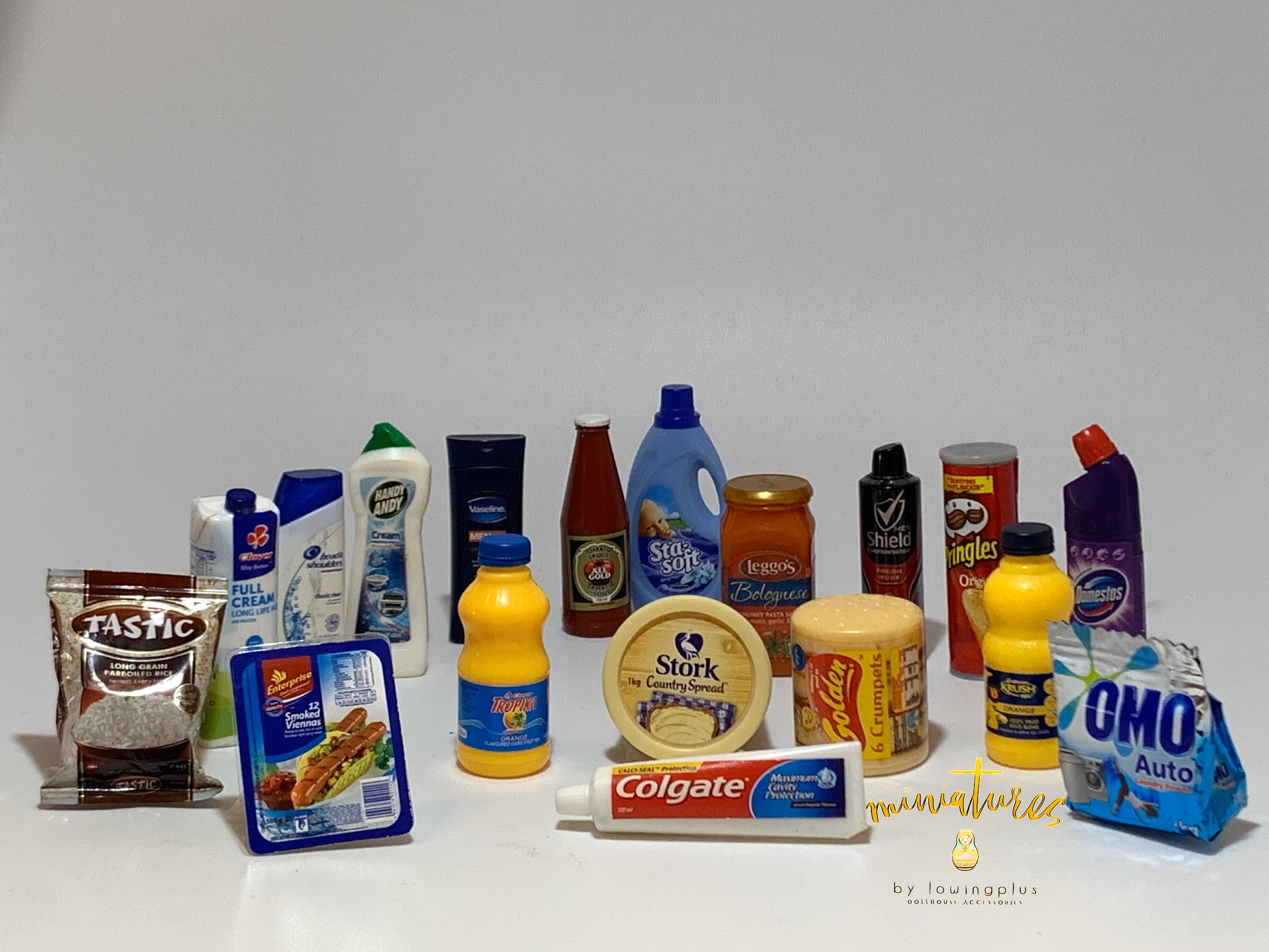 Checker's Little Shop Miniature Supermarket Toy set 3 for Little Shop ...