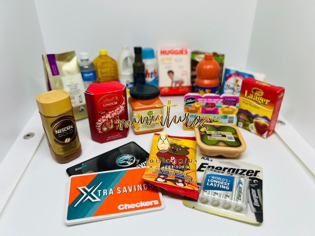 Checkers Little Shop 3 Miniature Supermarket Toy [zuru Surprise/coles ...