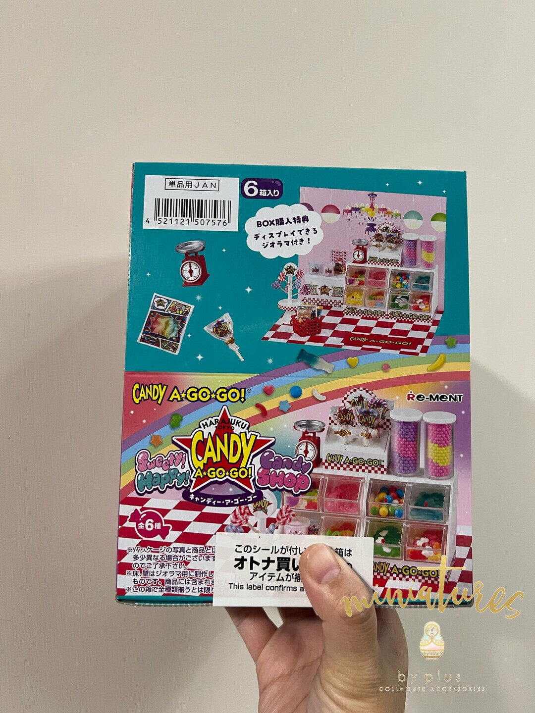 Dollhouse Miniatures Re-ment 2024 Sweet Candy Shop Lollipop/ Candies ...