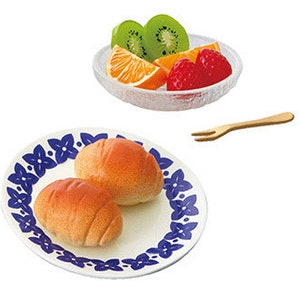 Dollhouse Miniatures Re-ment 2024 Good Morning Breakfast Raw Egg Salmon ...