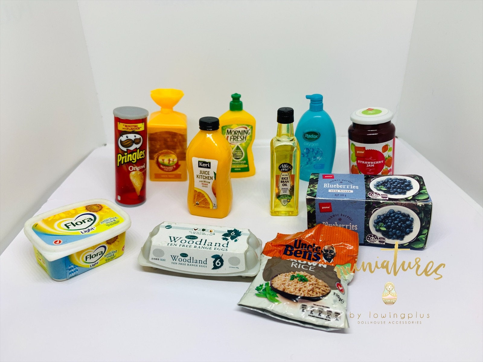 NW Little Shop NW Little Kitchen Miniature Supermarket Toy set for ...