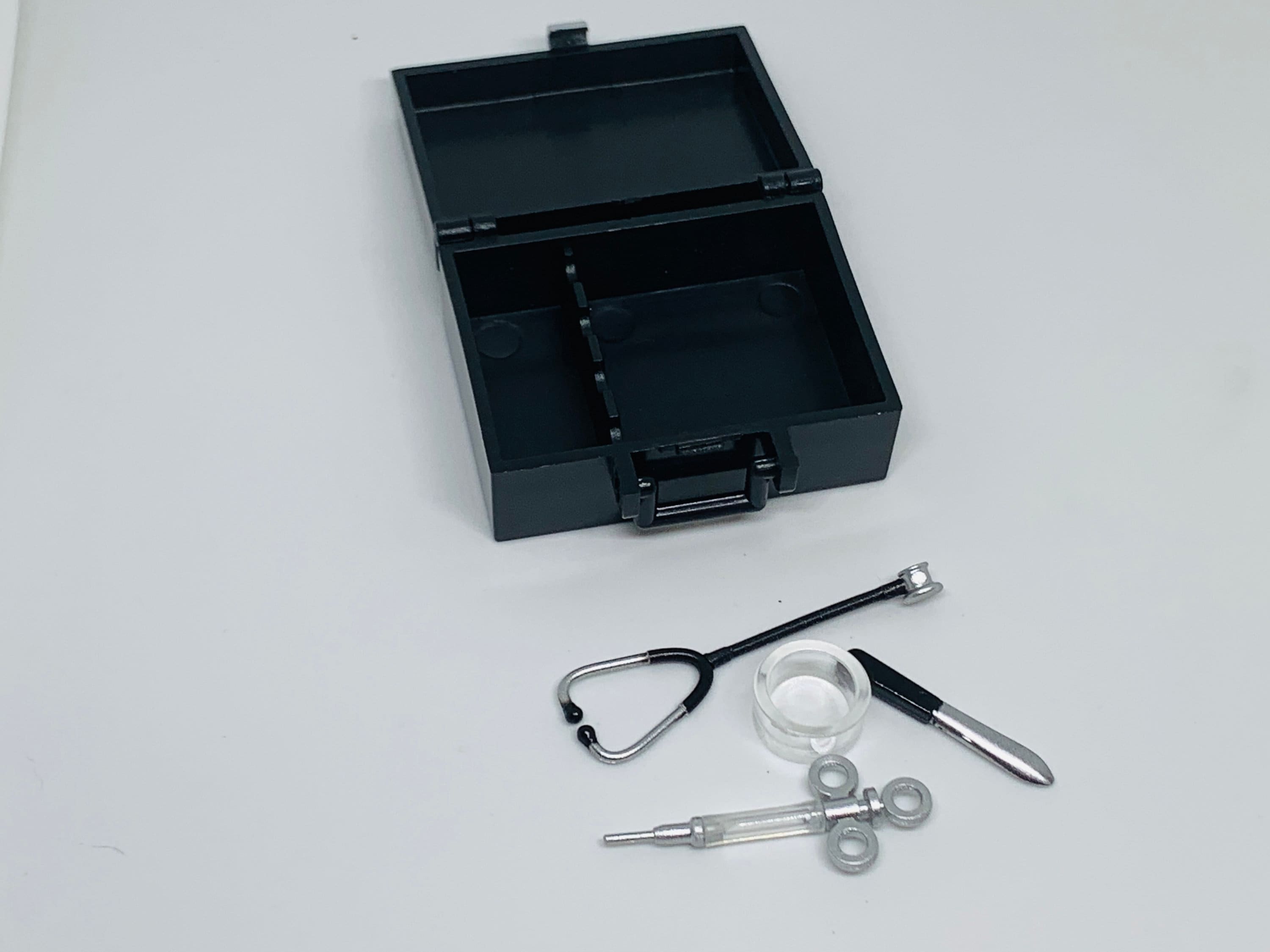 Dollhouse Miniature Collectable Toy J.dream Medical Box Kit stethoscope ...