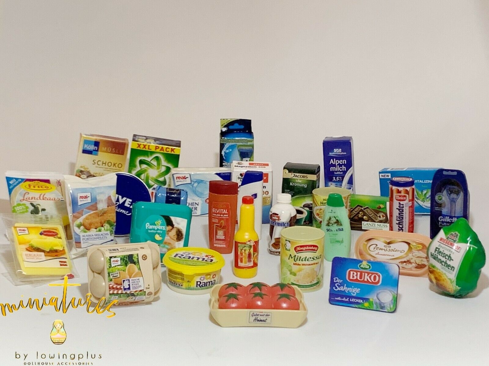 Real Minis Germany Miniature Supermarket Toy zuru Surprise/coles Little ...