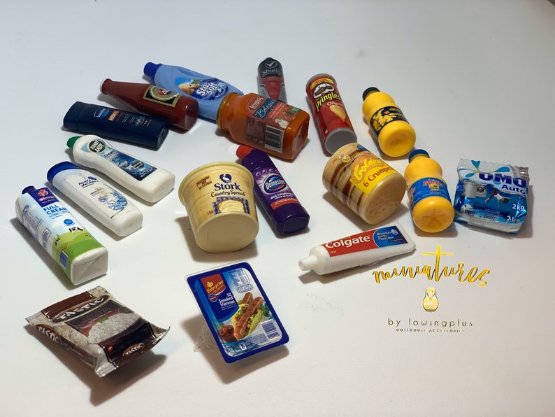 Checker's Little Shop Miniature Supermarket Toy set 3 for Little Shop ...