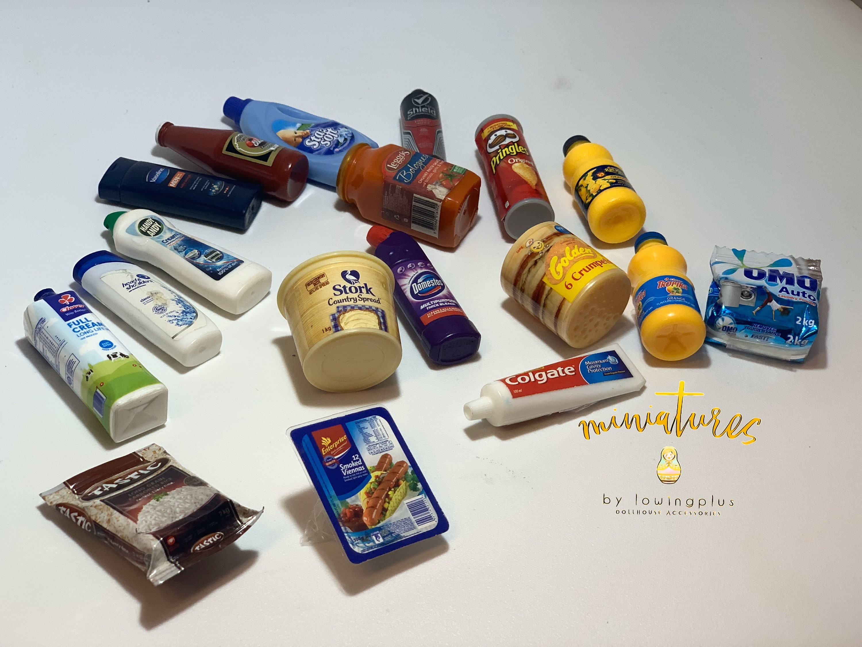 Checker's Little Shop Miniature Supermarket Toy [set 3 for Little Shop ...