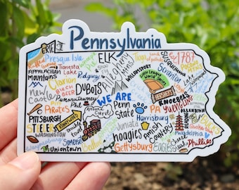 Penn State Nittany Lions Vinyl Mascot Decal Sticker - Etsy