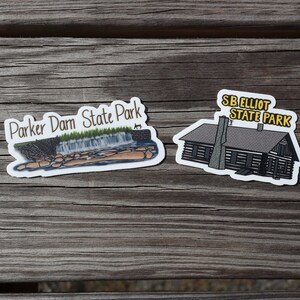Parker Dam State Park Sticker - Etsy