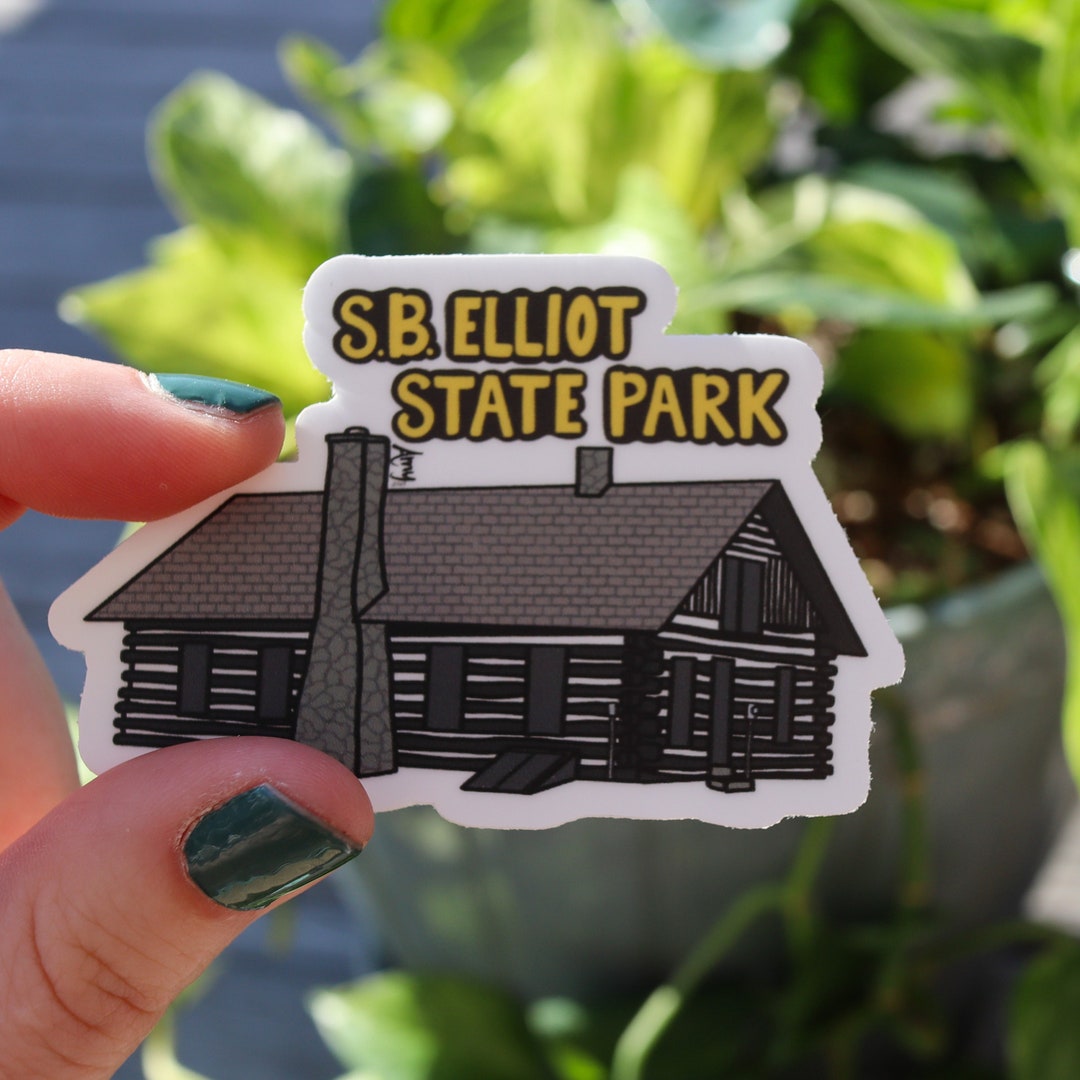 S.B. Elliot State Park Sticker - Etsy