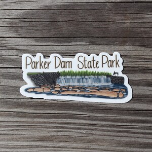 Parker Dam State Park Sticker - Etsy