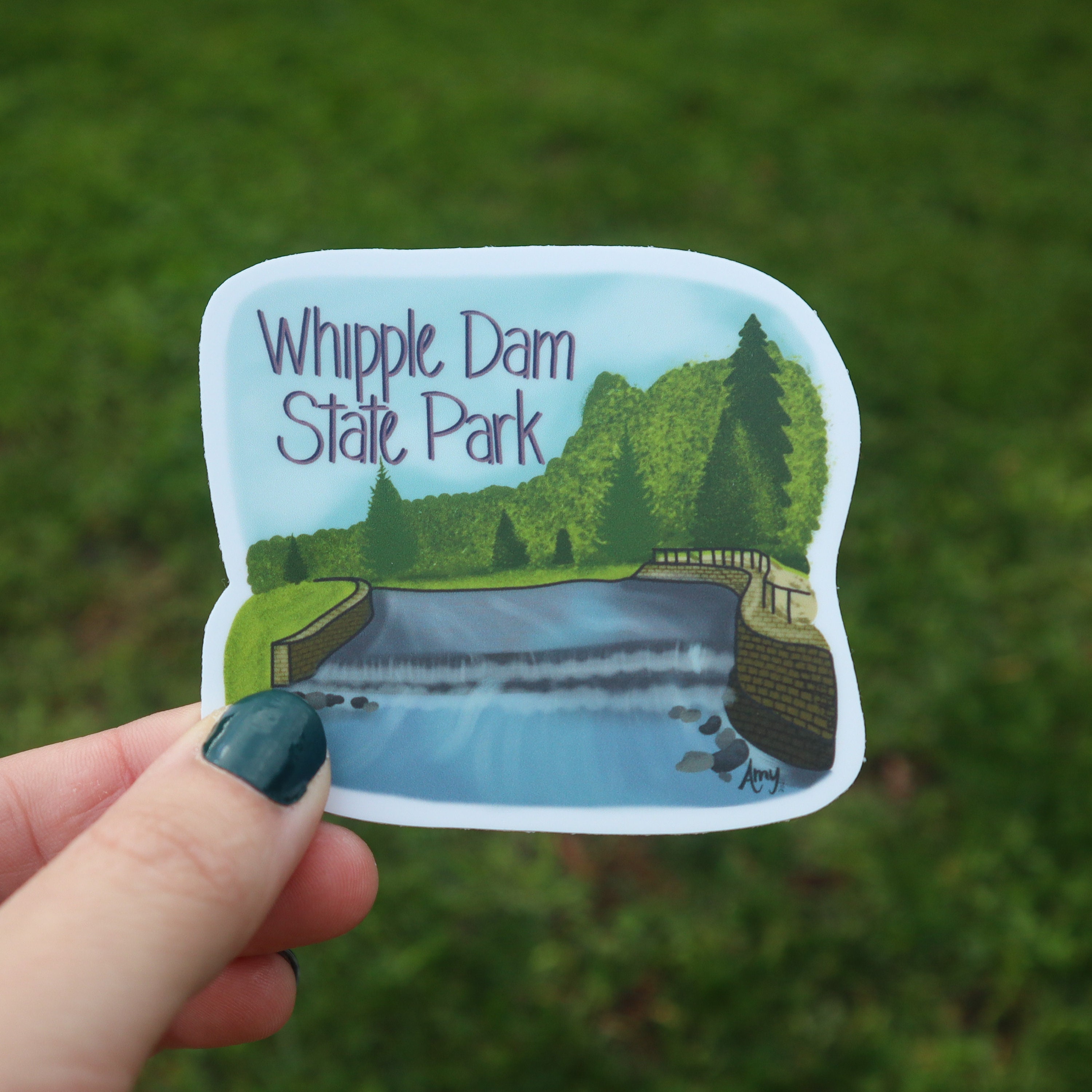 Whipple Dam State Park Sticker - Etsy