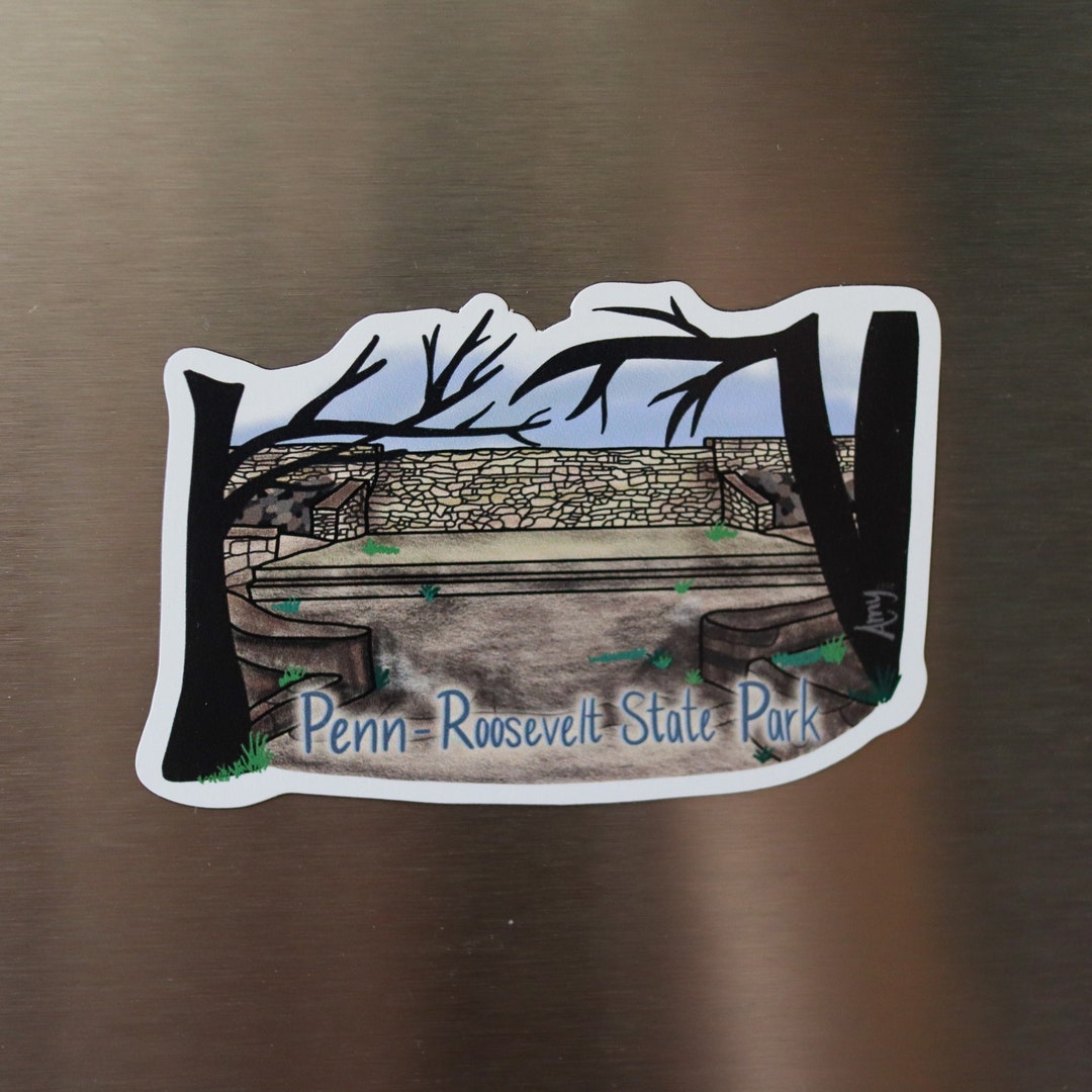 Penn-roosevelt State Park - Magnet - Etsy