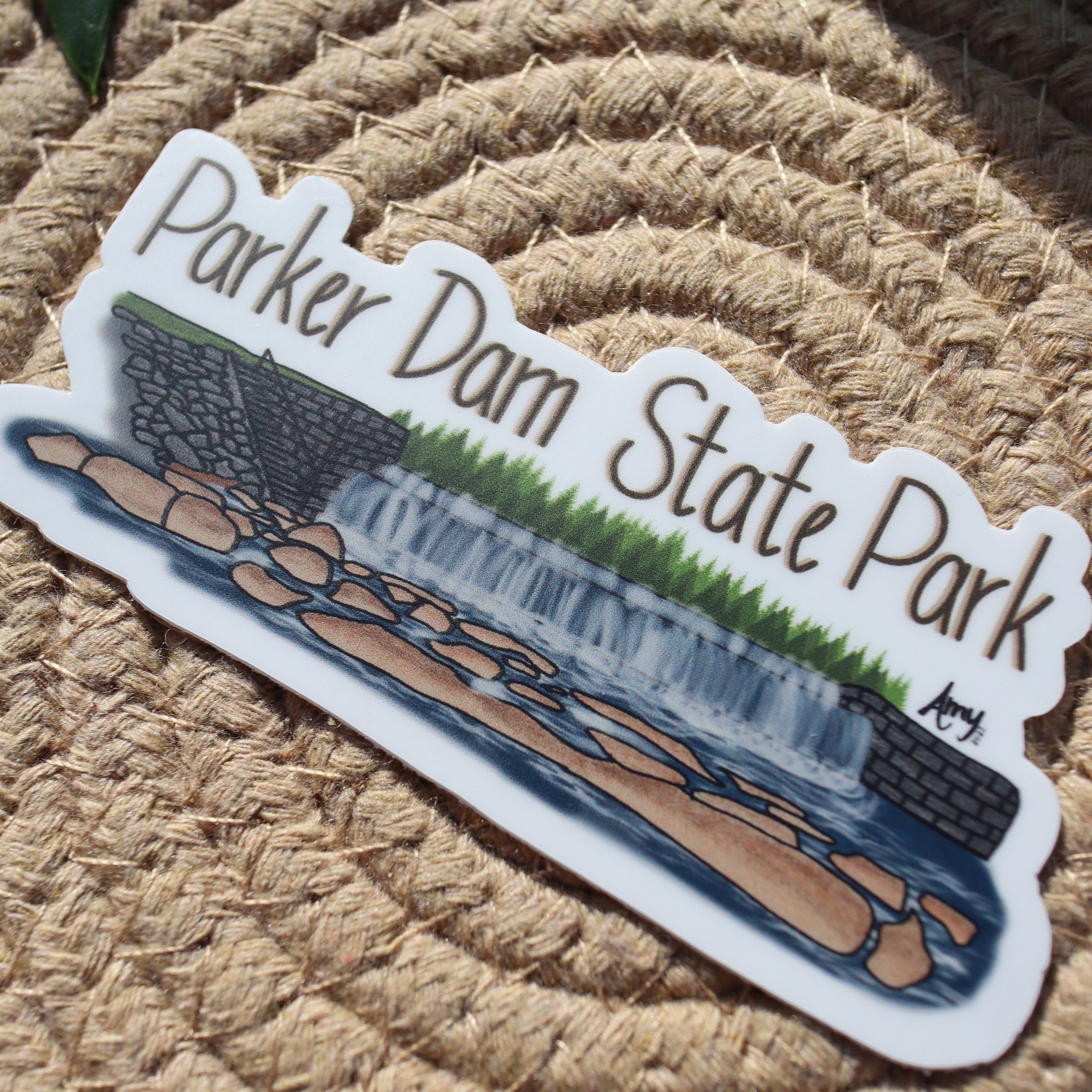 Parker Dam State Park Sticker - Etsy