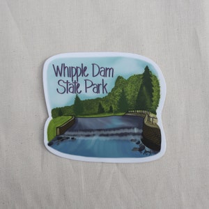 Whipple Dam State Park Sticker - Etsy