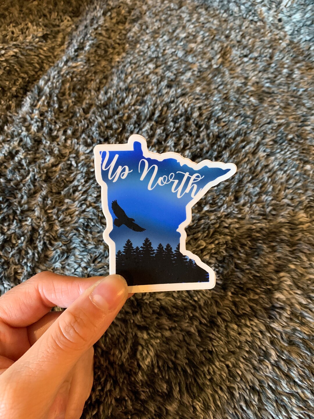 Up North Sticker - Etsy