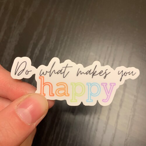 Do What Makes You Oh-so Happy Hand-painted Wooden Sign - Etsy