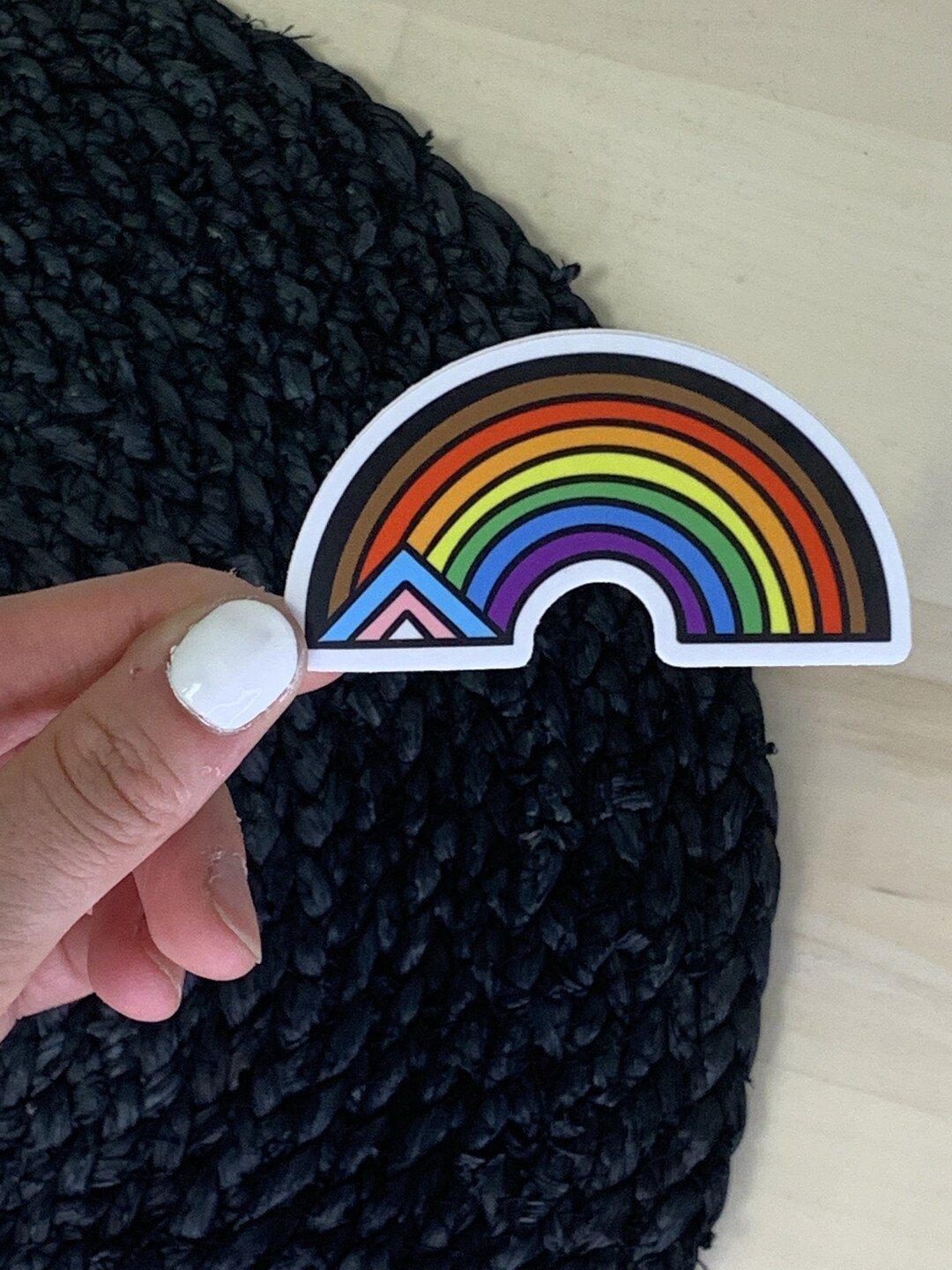 Rainbow Pride Flag Sticker - Etsy