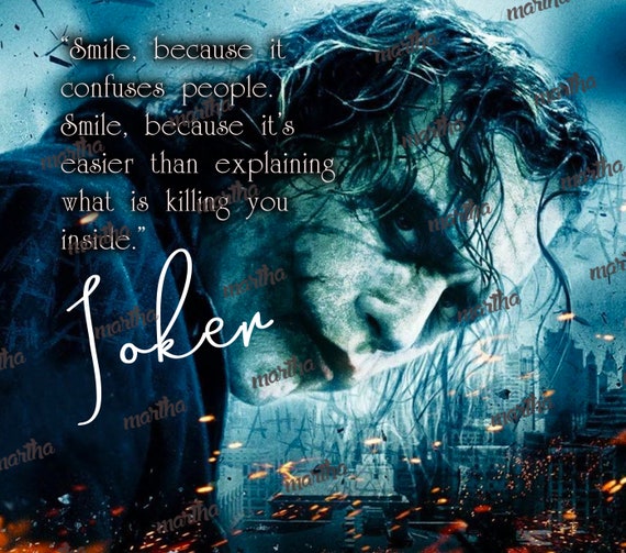 Joker Smile Quote