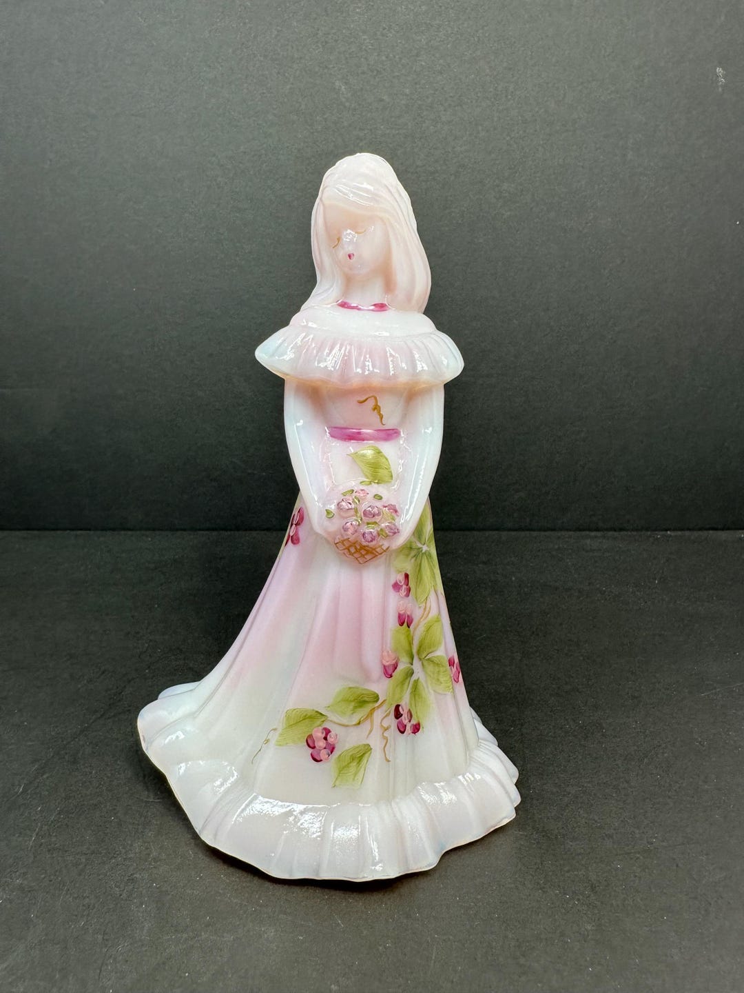 Fenton Glass Rosaline Bridesmaid Shelley Fenton Exclusive, Hand Painted ...