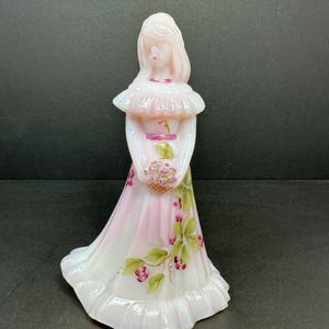 Fenton Glass Rosaline Bridesmaid Shelley Fenton Exclusive, Hand Painted ...