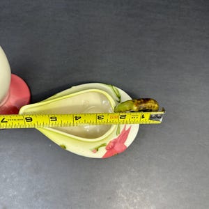 Vintage Hull Pottery Woodland W4 6.5” Vase & W27 Creamer Set - Mid ...