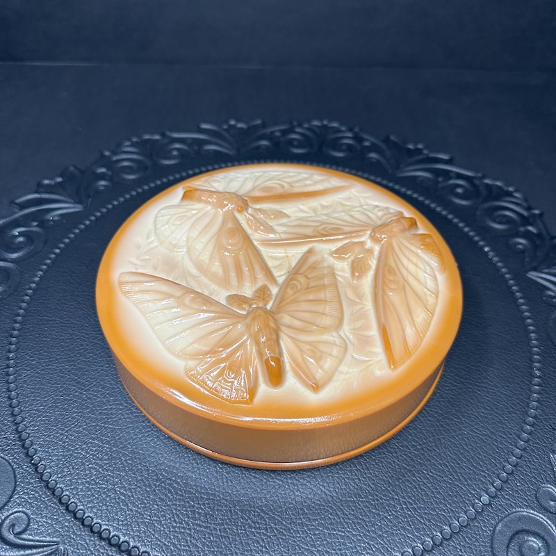 Fenton Glass Box With Lid - Etsy