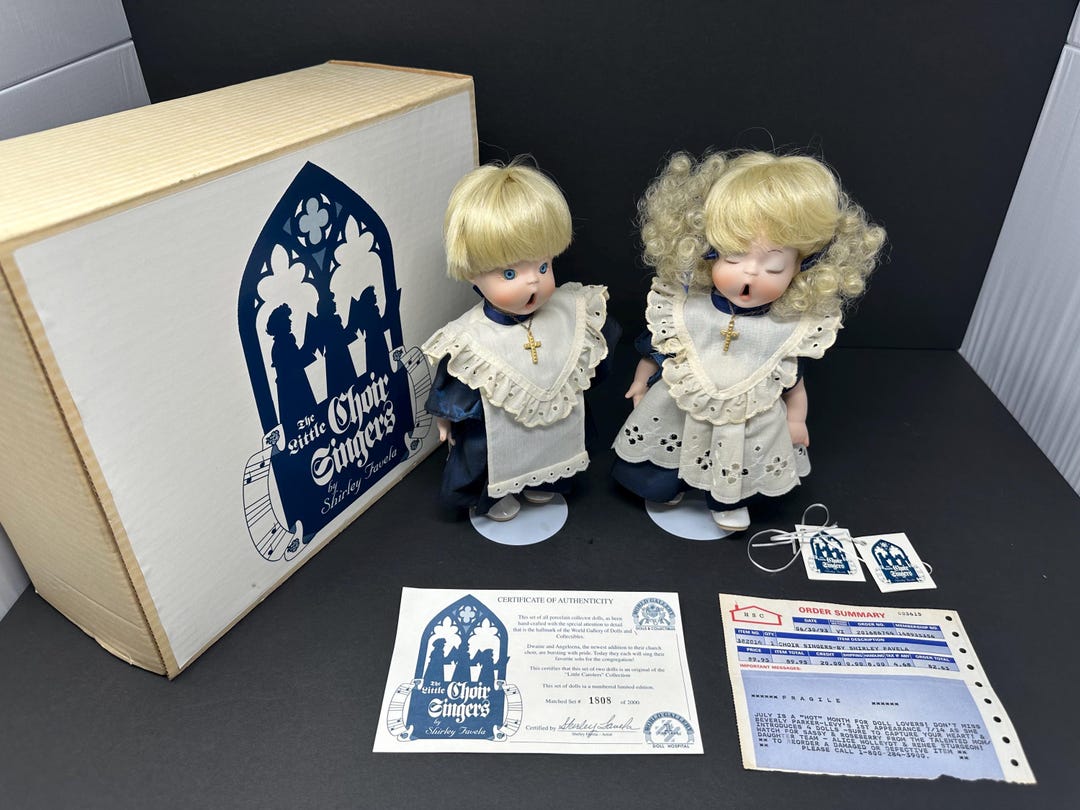The Little Choir Singers Dolls by Shirley Favela – Mint Condition ...