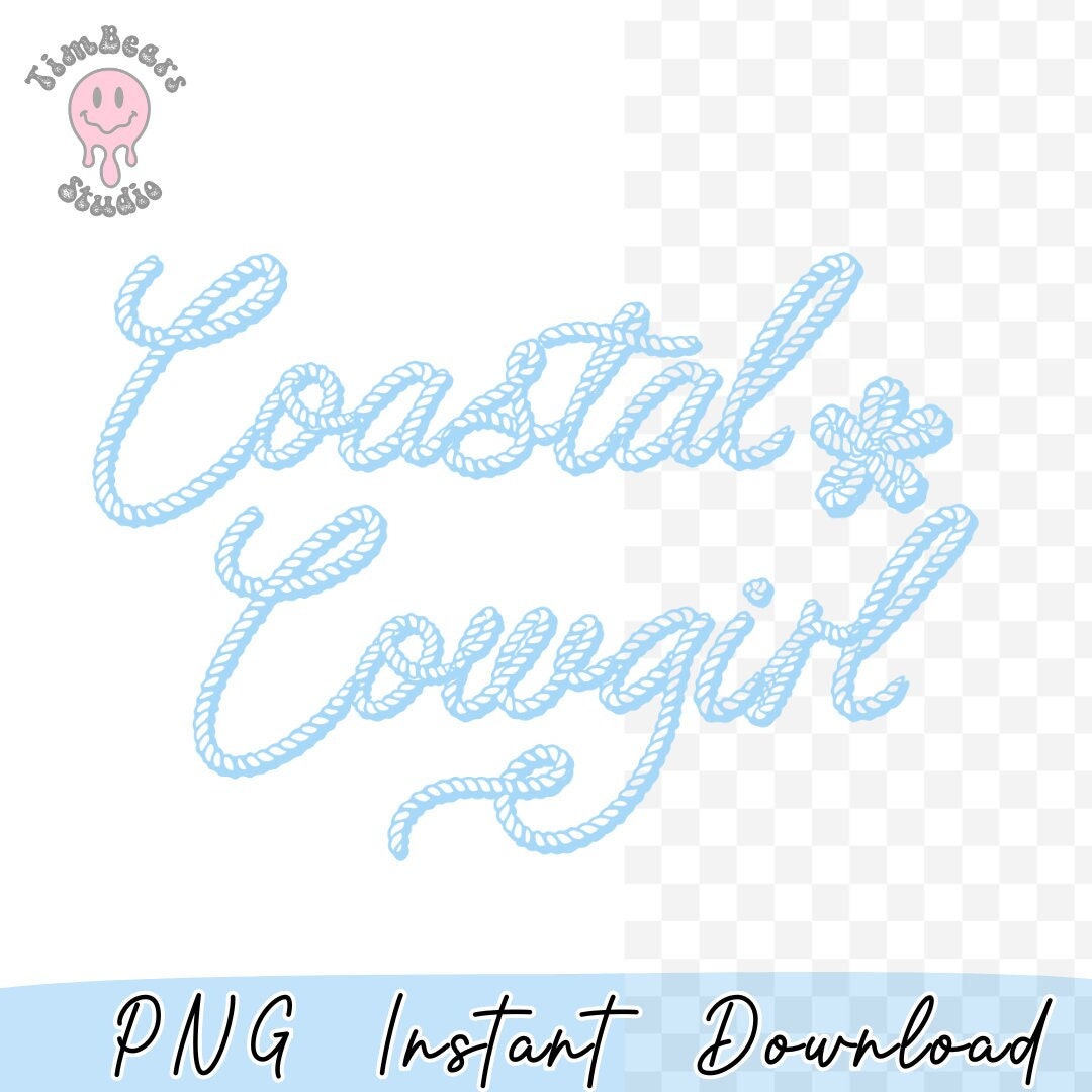 Coastal Cowgirl PNG - Western Summer PNG- Western Beach PNG Cowgirl ...