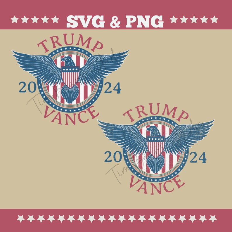 Trump Vance 2024 SVG PNG Election 2024 Svg Png Patriotic Svg Png, Trump ...