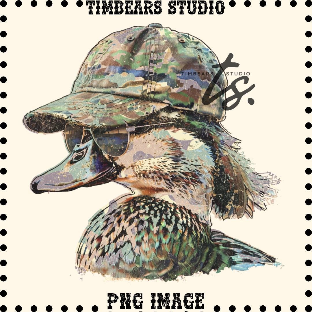 Camo Duck Hunting Png, Duck Mullet PNG - Duck Hunting Camouflage Design ...