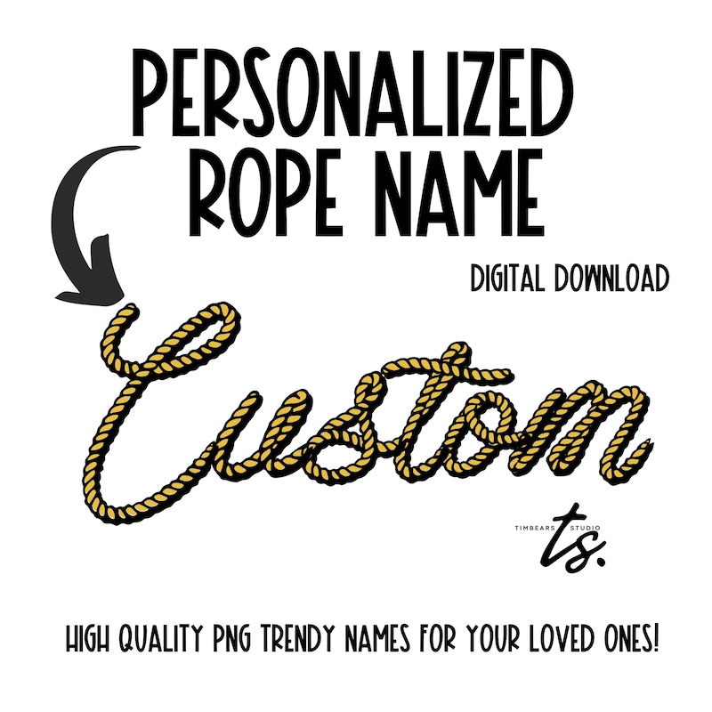 Rope Names - Etsy