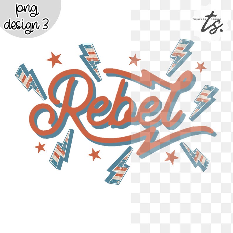 Rebel PNG, Rebel USA American Flag Png, Fourth of July Png, Freedom ...