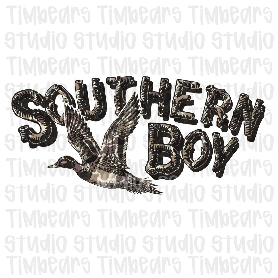 Southern Boy Png, Southern Raised Png, Southern Boy Duck Hunter Png ...
