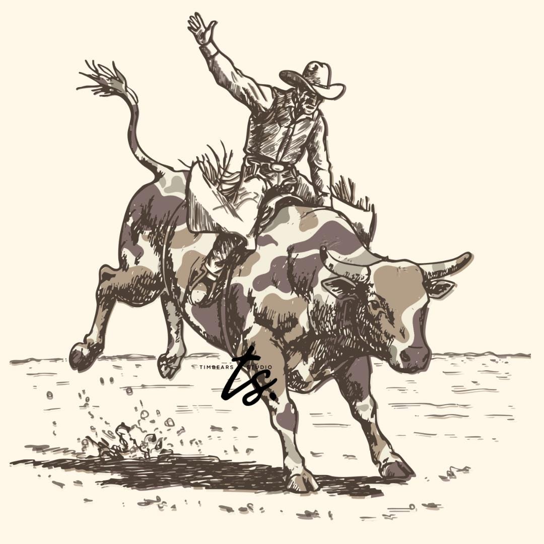 Bull Rider PNG, Rodeo Cowboy Camo Png, and They Call the Thing Rodeo ...