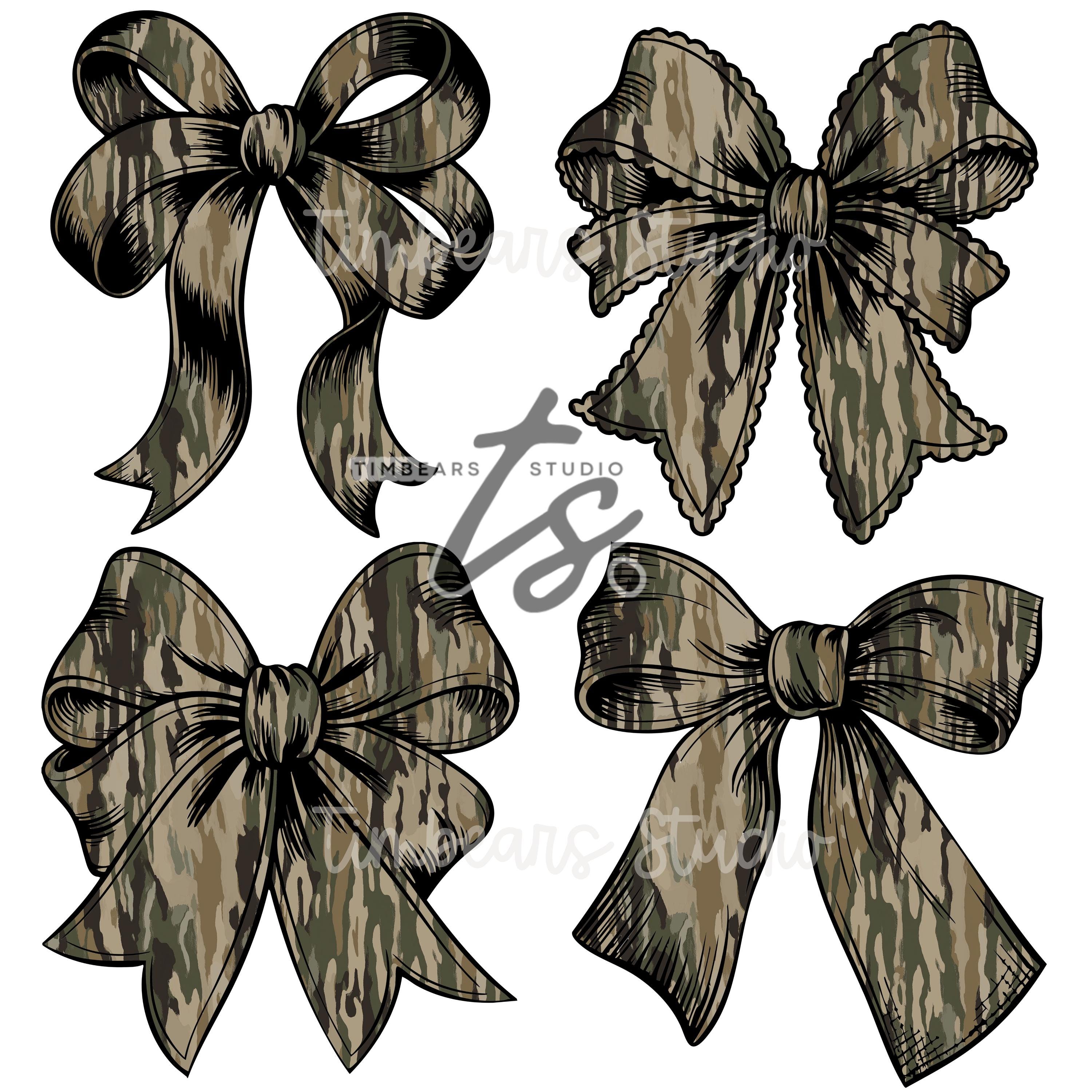 Camo Coquette Bow Bundle, Duck Camo Coquette Bow, Camo Bow, Trendy Camo ...