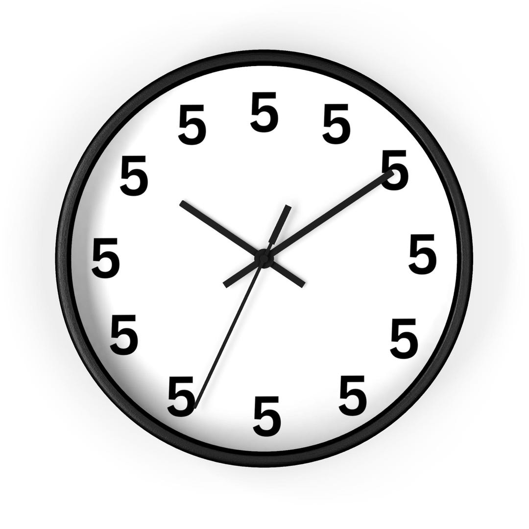 It's 5 O'clock Somewhere 10" Wall Clock - Man Cave Gifts, Beer 30, Bar ...