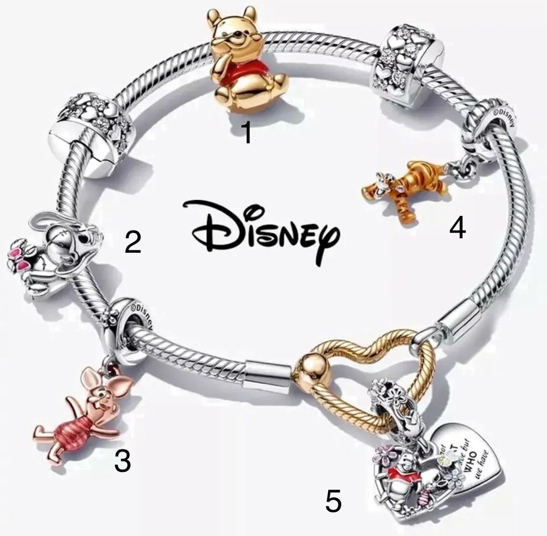 New Authentic Pandora Disney Charm, Cartoon Series Charm, Gift for Her - Etsy