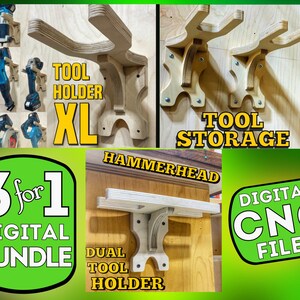 All 3 Tool Holder Files Bundle - Etsy