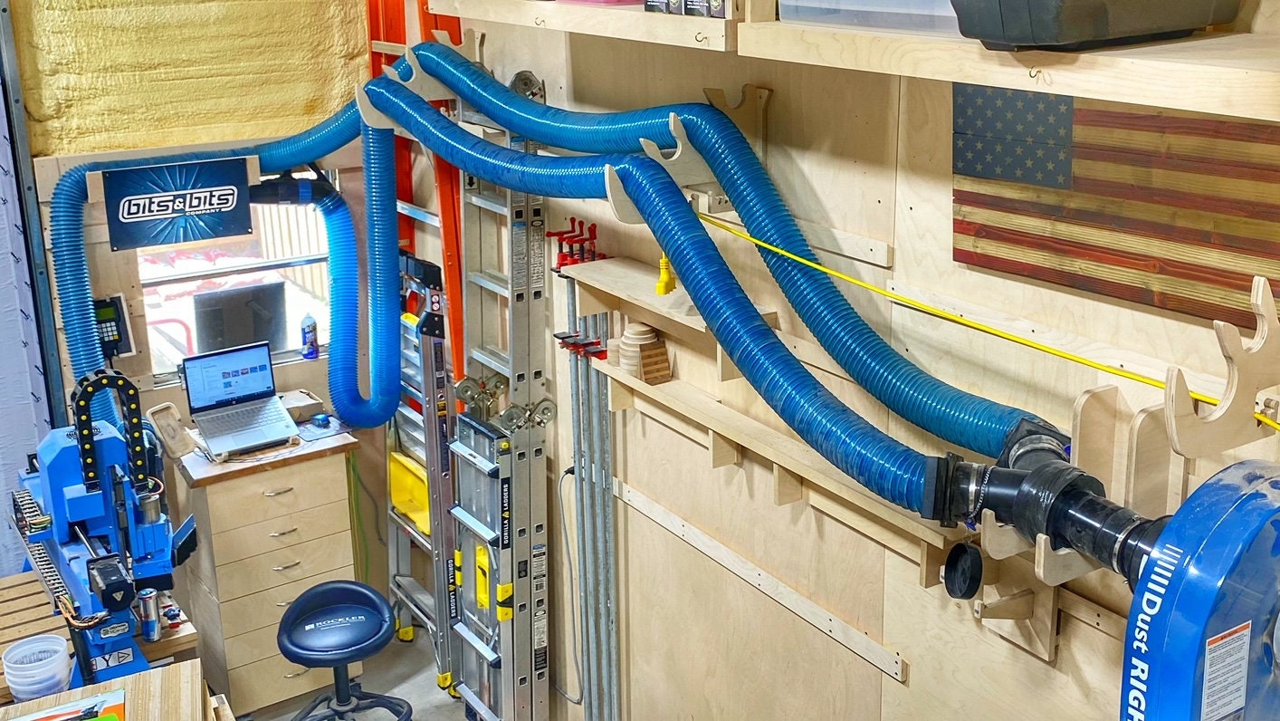 Dust and Air hose Wall Mounted Organizers | Etsy