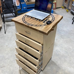 Mobile Shop Desk With Storage Detailed Plans - Etsy