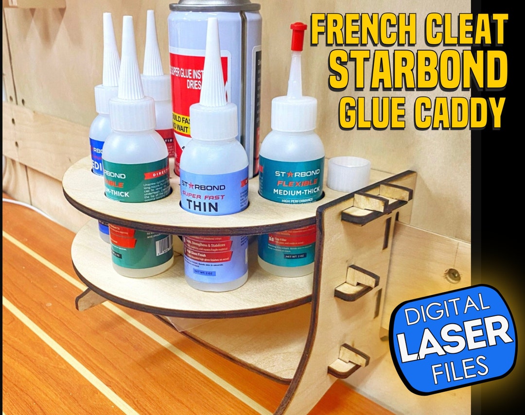 Starbond CA Glue Caddy With French Cleats Built-in - Etsy