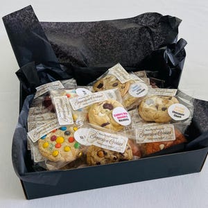Gourmet Cookie Gift Box – Assorted Cookies, Holiday Gift Box, Choose ...