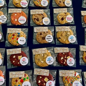 Gourmet Cookie Gift Box – Assorted Cookies, Holiday Gift Box, Choose ...