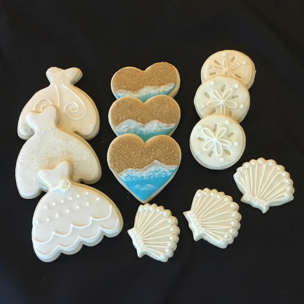 Beach Theme Cookies - Etsy