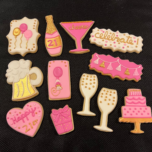 Birthday Cookies for Woman - Etsy