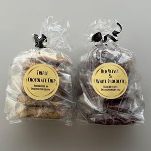 Large Corporate Cookie Gift Box – Gourmet Chocolate Chip & Custom Sugar ...