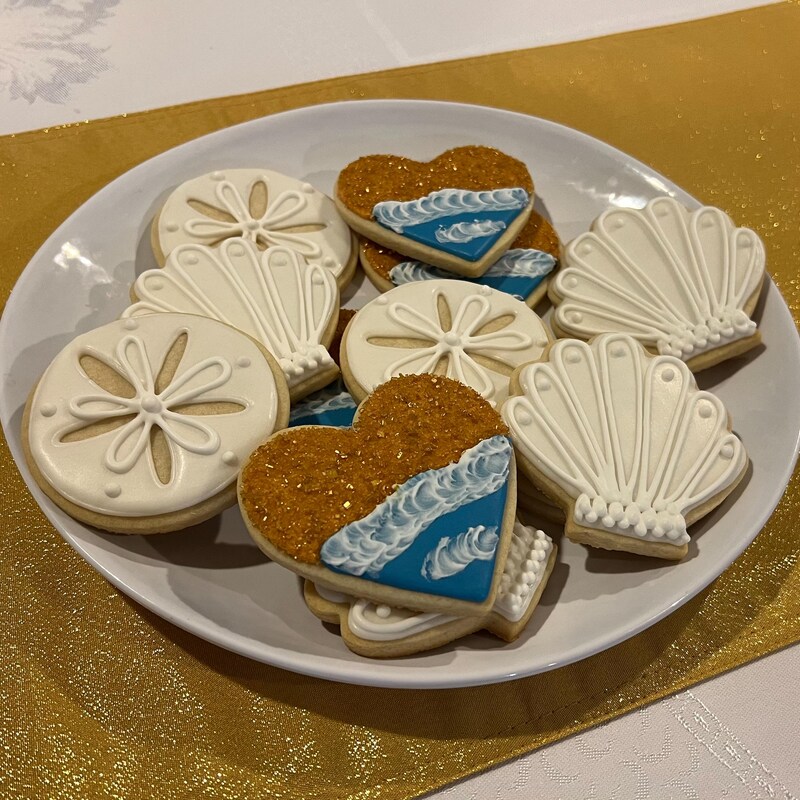 Ocean Cookies - Etsy