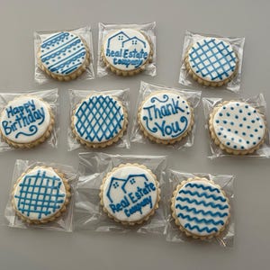 Large Corporate Cookie Gift Box – Gourmet Chocolate Chip & Custom Sugar ...