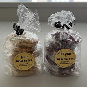 Large Corporate Cookie Gift Box – Gourmet Chocolate Chip & Custom Sugar ...