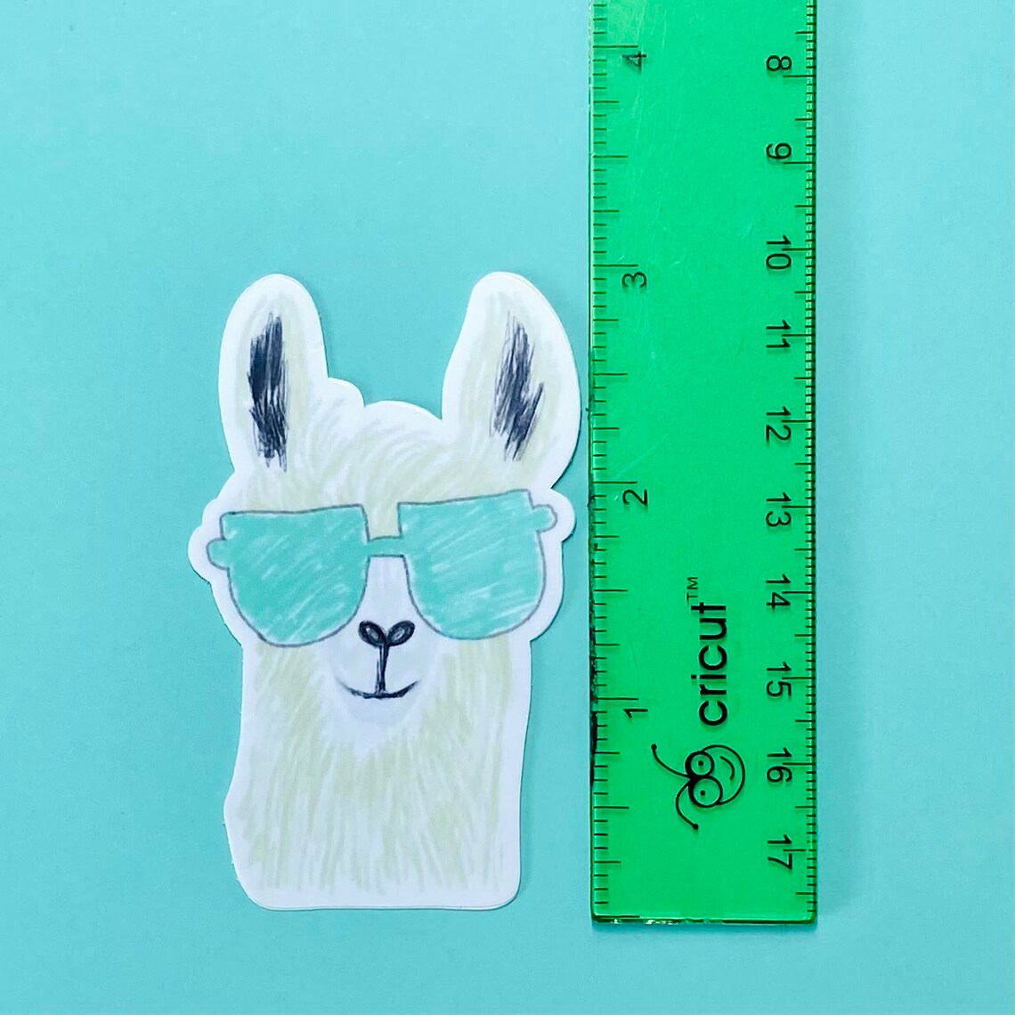 Lama Vinyl Sticker | Laptop Aufkleber - Etsy.de