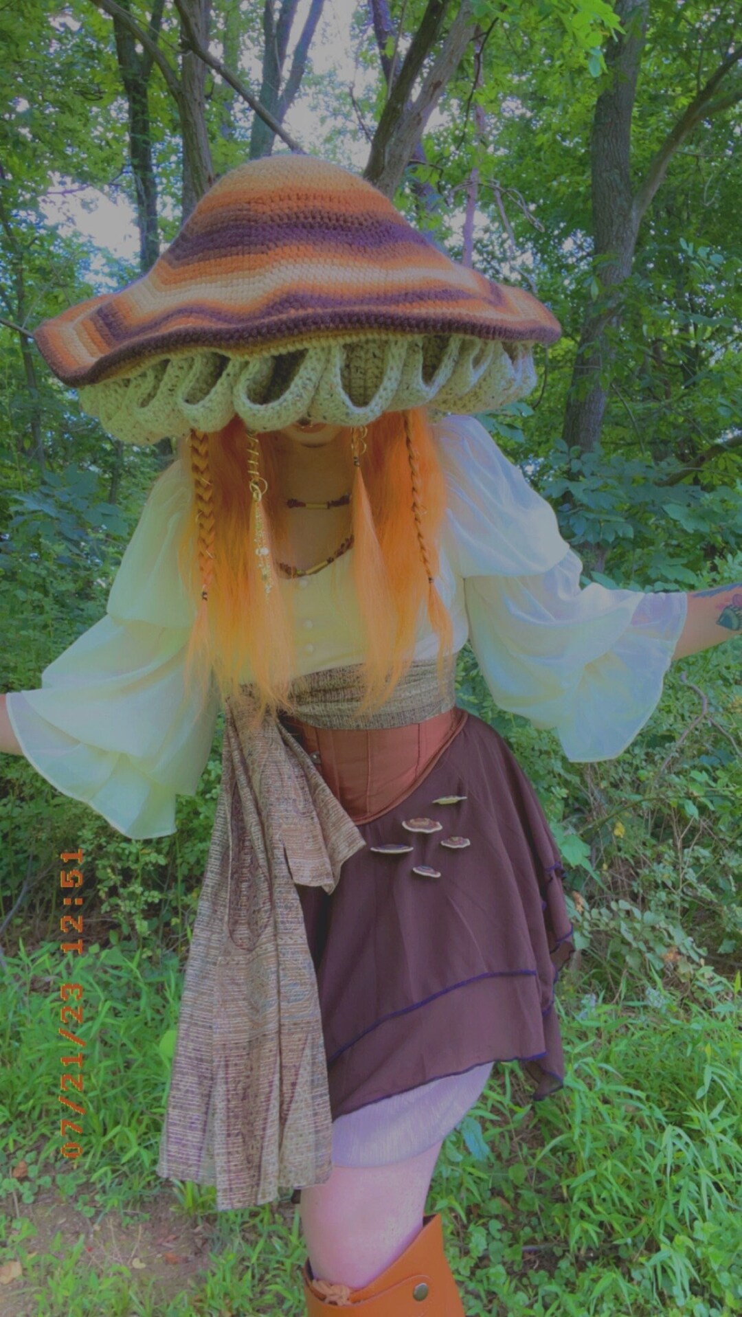 Earthy Mushroom Hat - Etsy